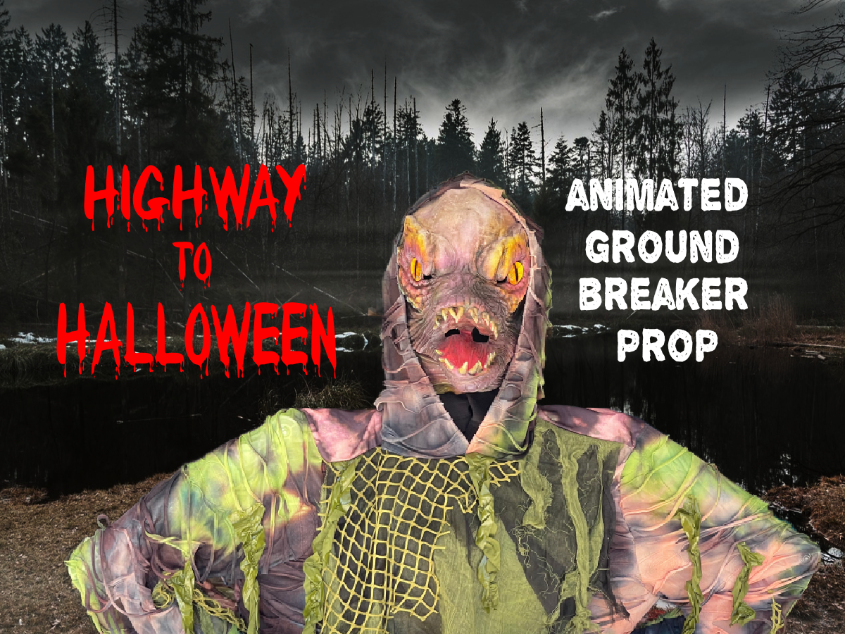 Highway to Halloween: The Animated Ground Breaker Kit From Spider Hill ...
