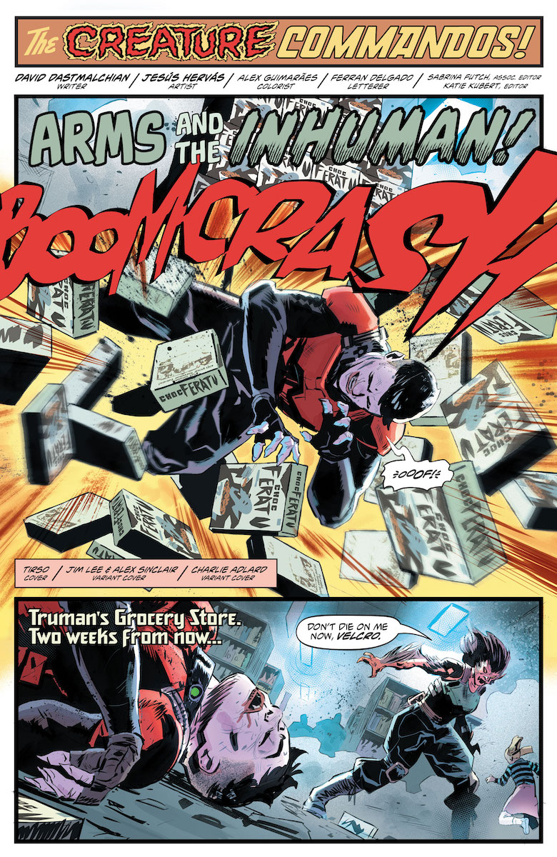 Review – DC Horror Presents Creature Commandos #1 – Monster Mayhem ...