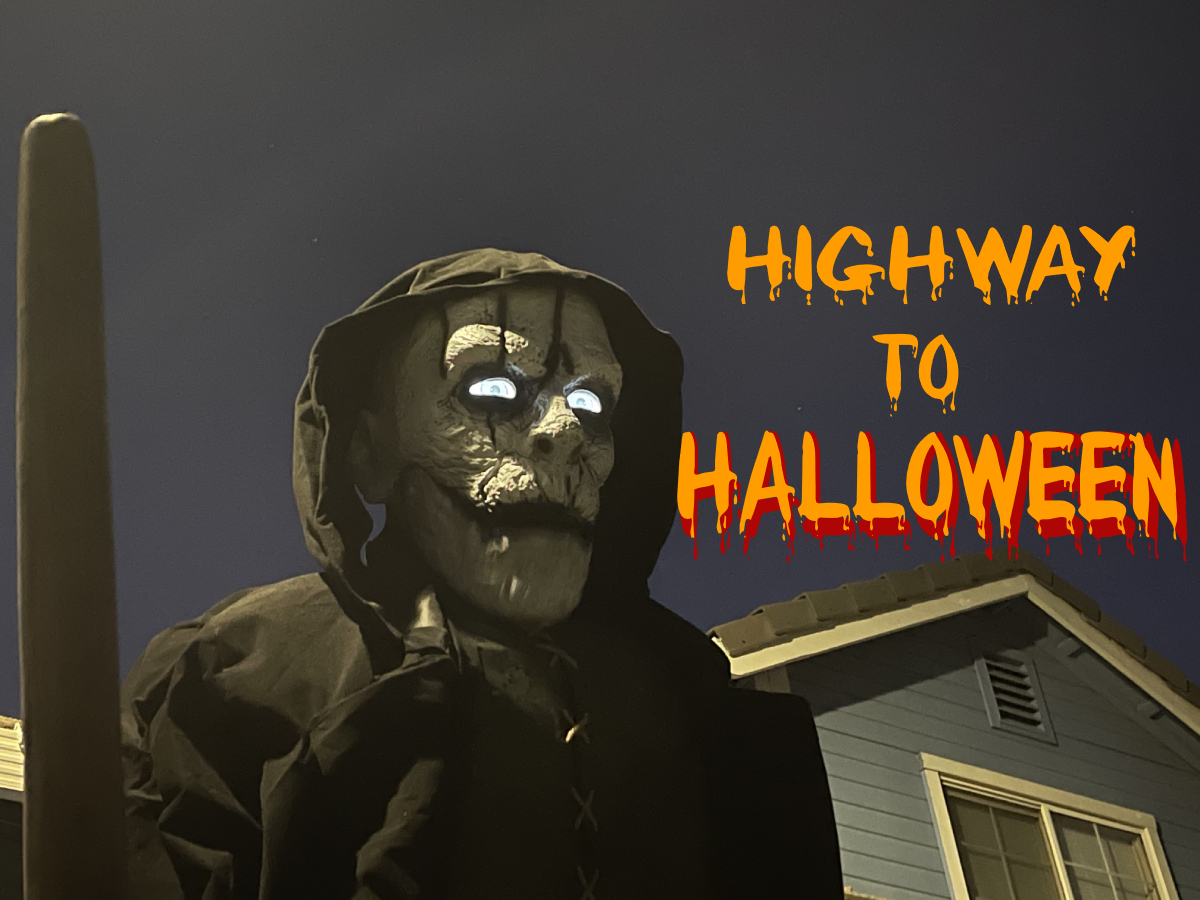 Highway to Halloween: The Lowe’s Haunted Living 12-ft Talking LED Bone Collector Animatronic ...