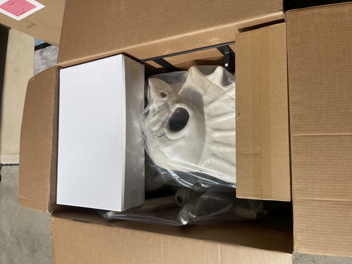 Highway to Halloween: Red Shed 6 ft. Halloween Skeleton Rooster – GeekDad