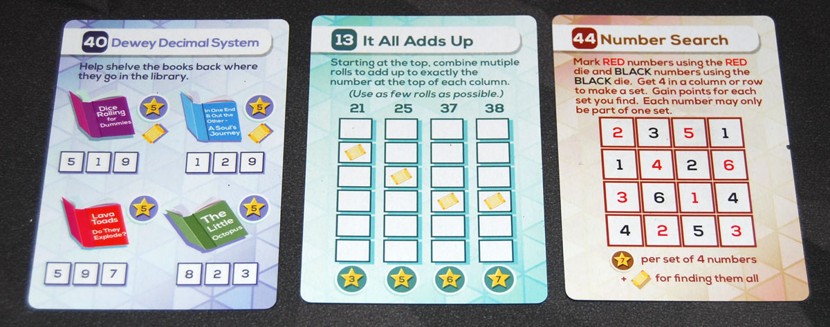 ‘Dice Cards’: 50 Mini Roll-and-Write Games – GeekDad