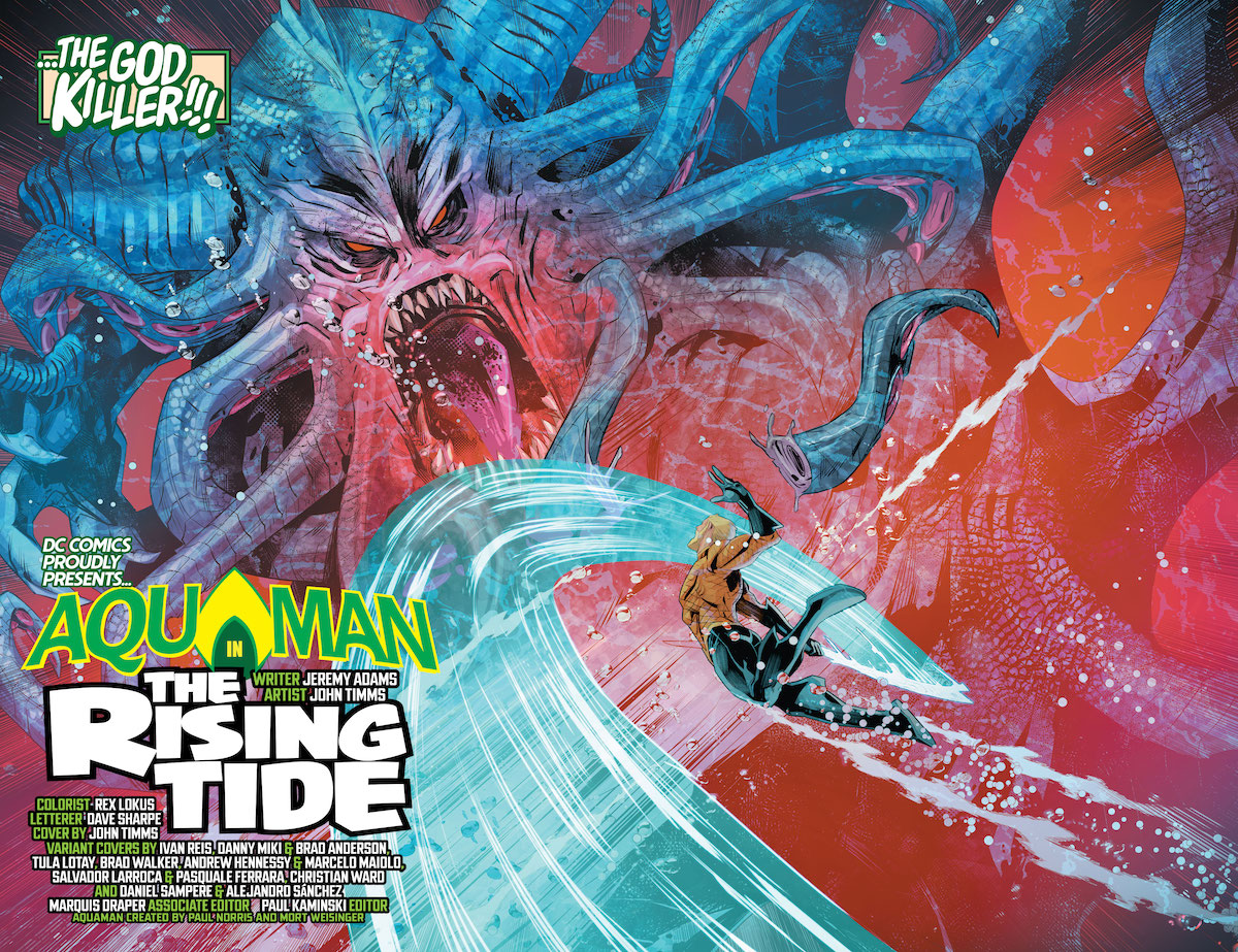 Review – Aquaman #1: Scourge of the Seas – GeekDad