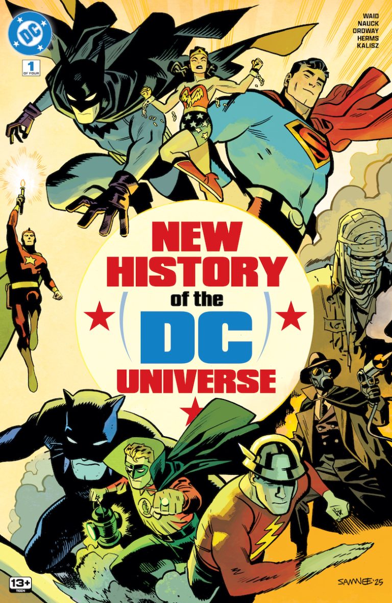 Review – New History of the DC Universe #1: At the Beginning – GeekDad
