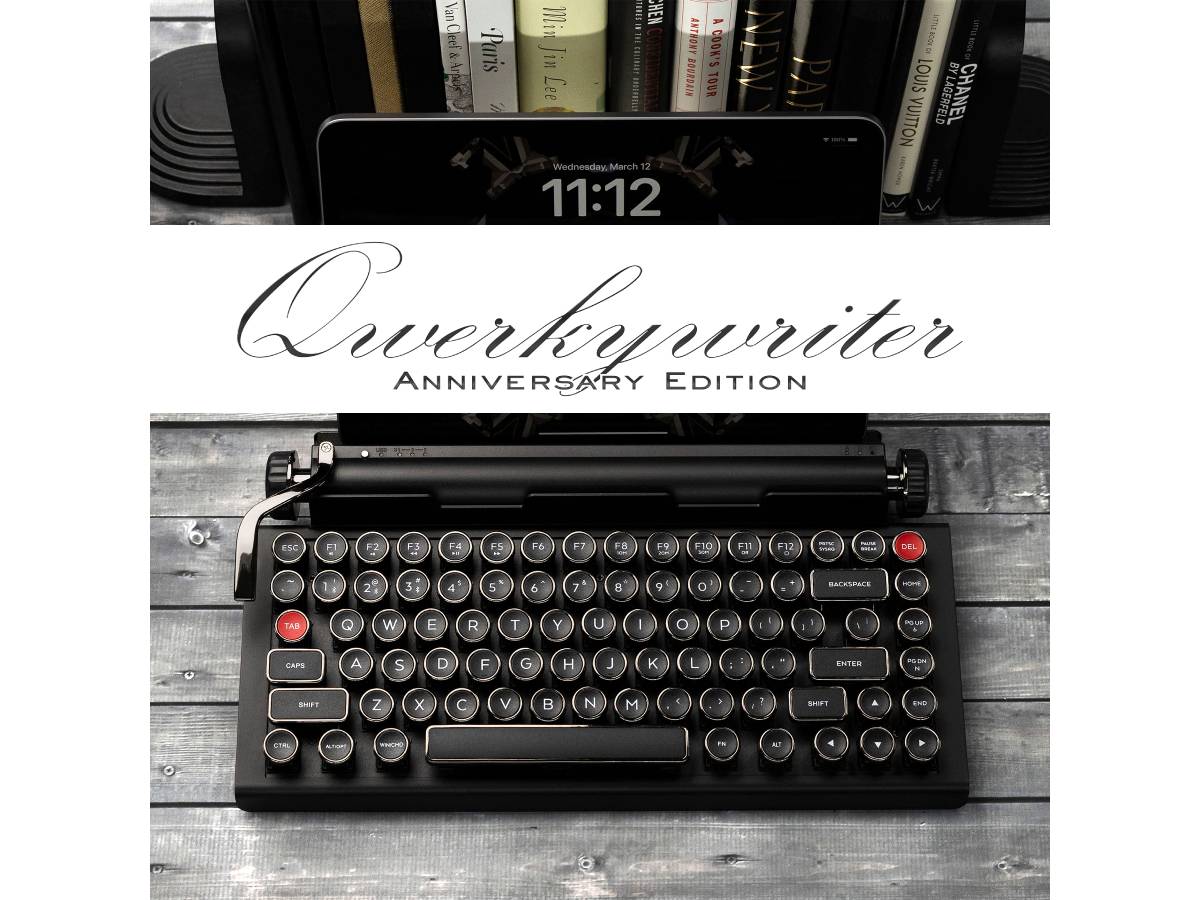 Kickstarter Review: The Qwerkywriter Typewriter Keyboard 10 Year ...