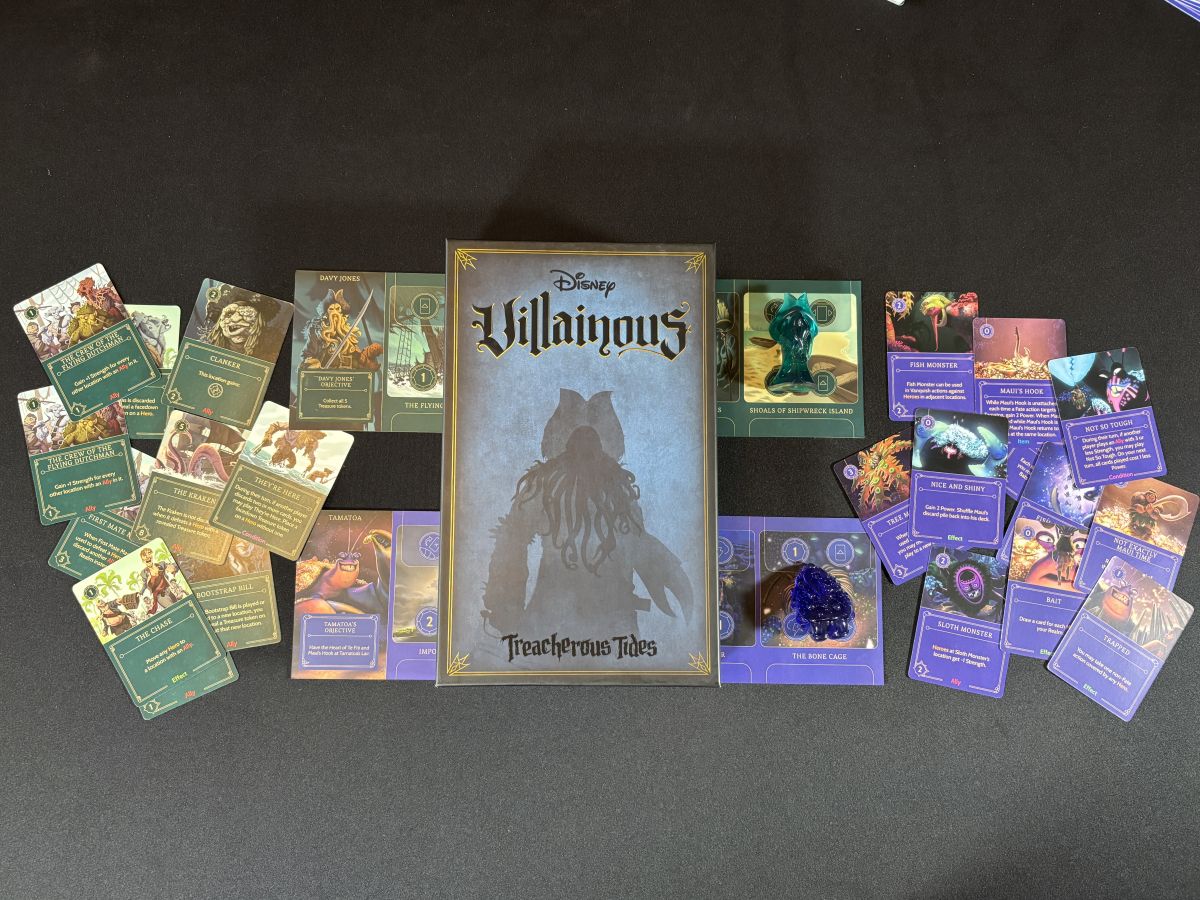 Davy Jones and Tamatoa Join ‘Disney Villainous’ in ‘Treacherous Tides ...