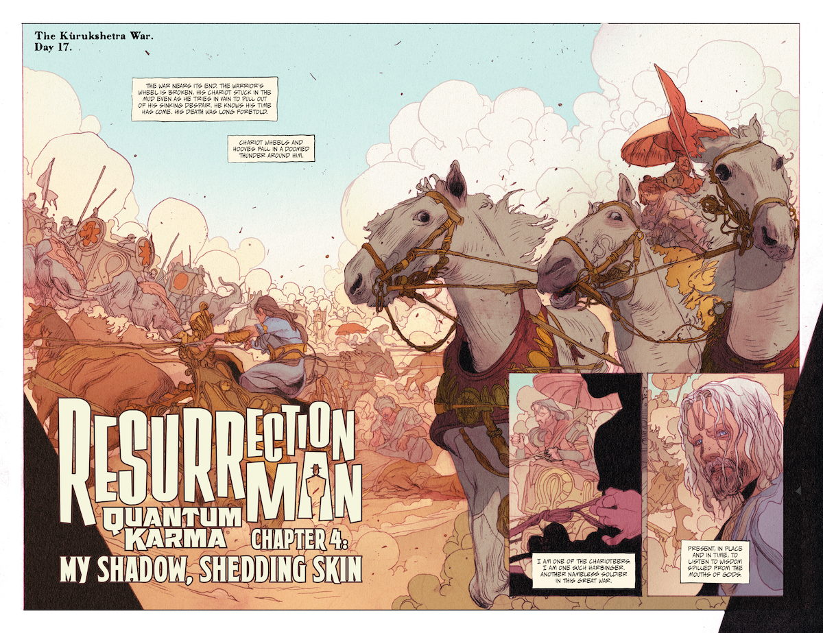 Review – Resurrection Man: Quantum Karma #4 – From the Beginning – GeekDad