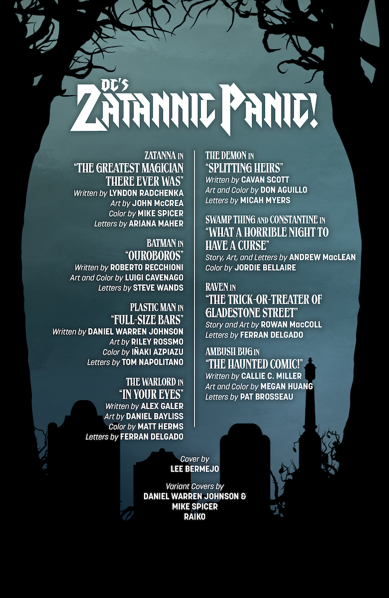 Review – DC’s Zatannic Panic #1: Halloween Horrors – GeekDad