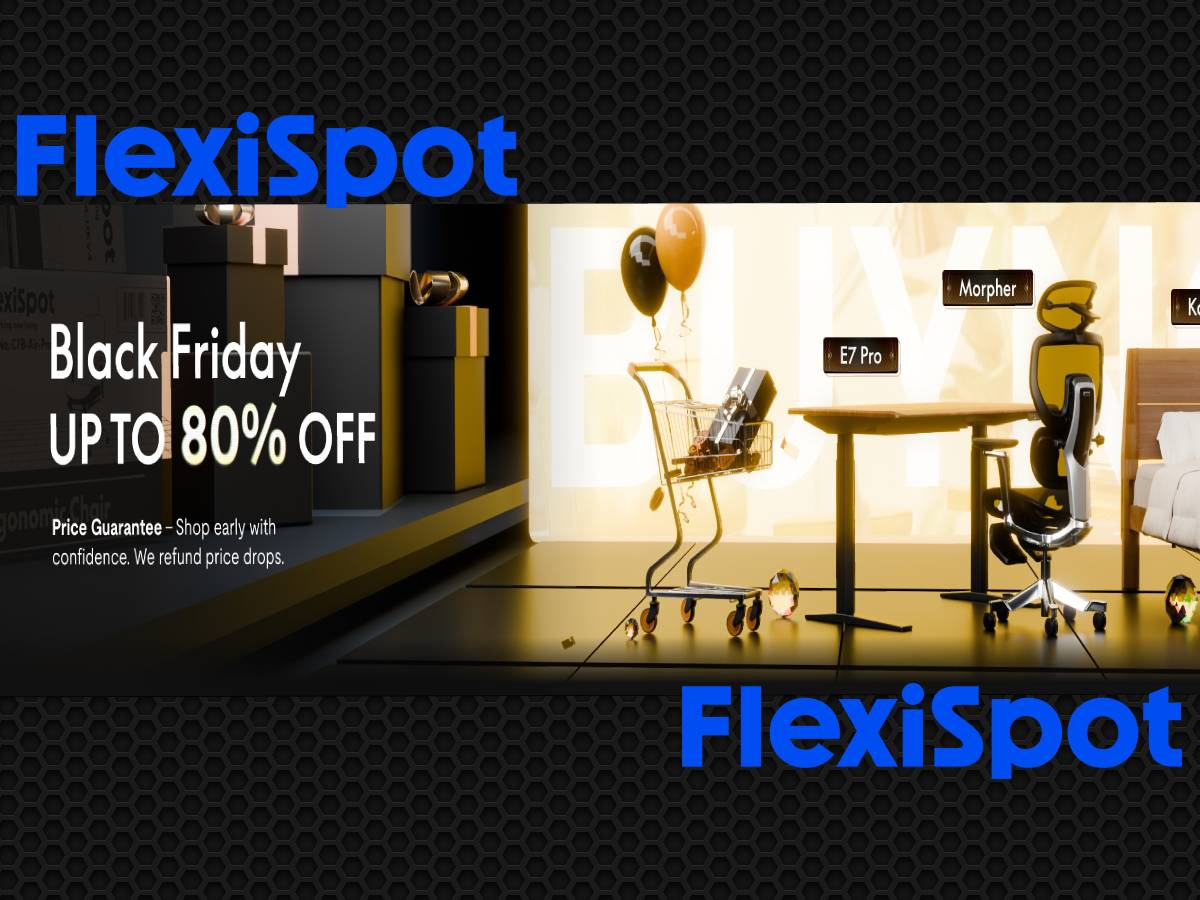 FlexiSpot Black Friday & Cyber Monday Mega Sale – GeekDad