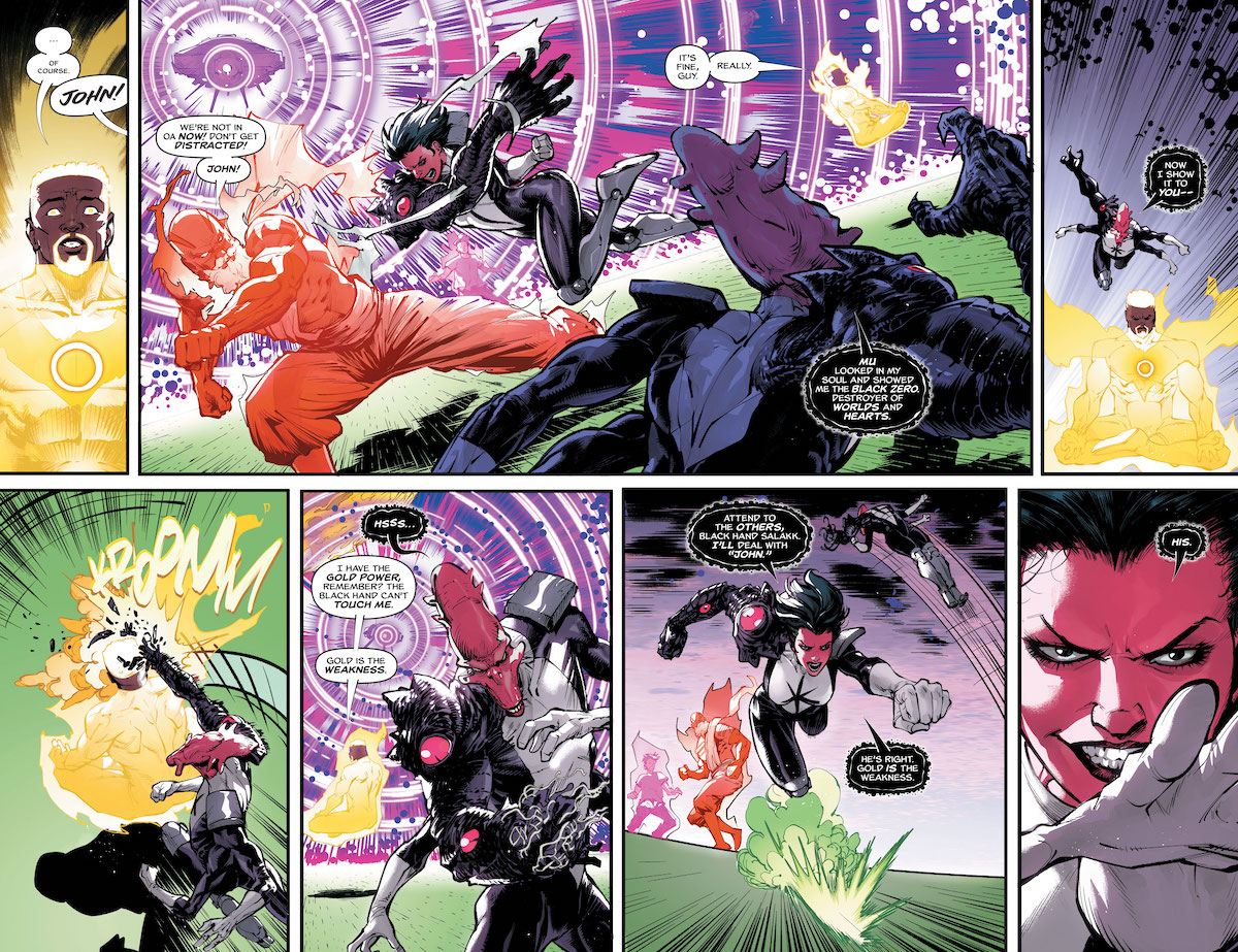 Review – Absolute Green Lantern #15: The Red Maze – GeekDad